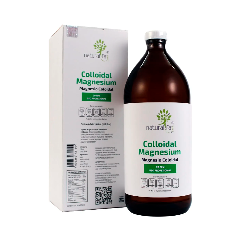 COLLOIDAL MAGNESIUM 1 LITER - Buy in Mundo Natural