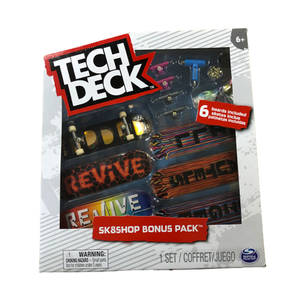 Tech deck Bonus Pack Revive - Comprar em CB SKATE SHOP