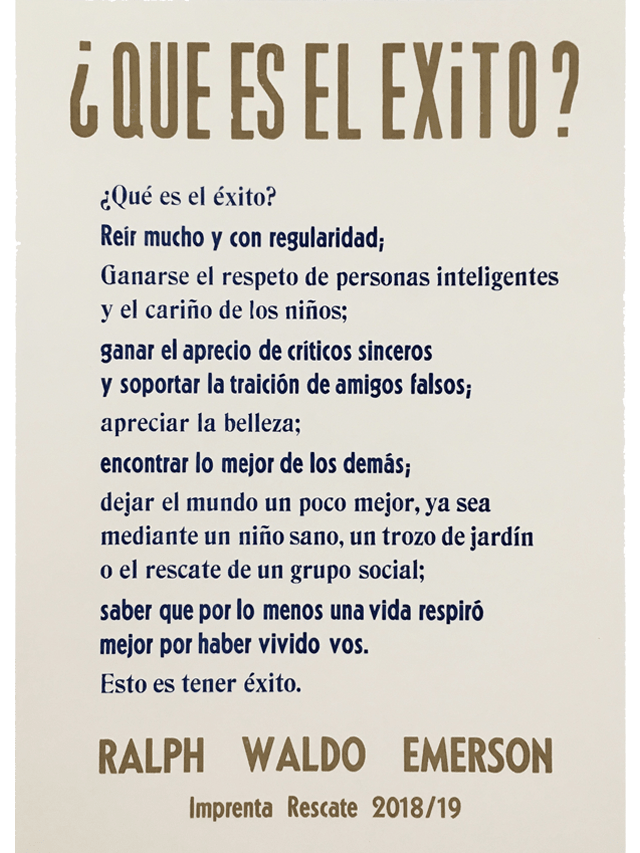 ¿Qué es el éxito?