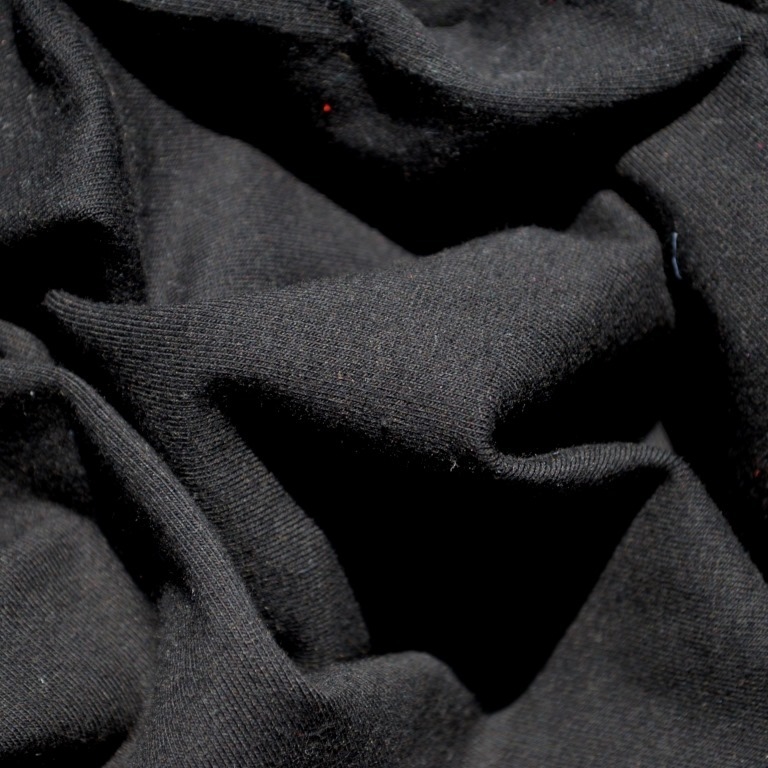 Lycra Algodon negro - Venta de Telas por Metro