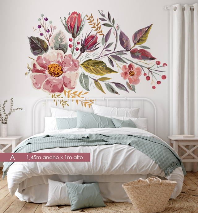 Guarda floral colorida 1 - Comprar en Decolocuras