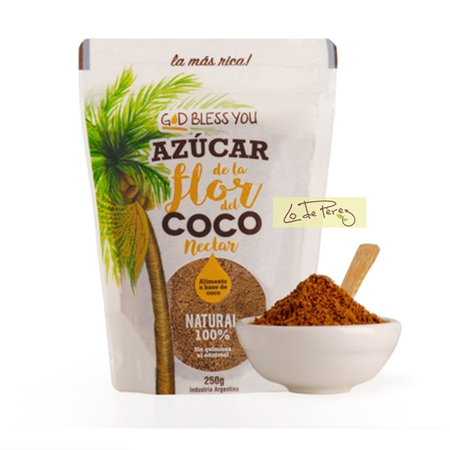 Azúcar de Coco x 250 gs. God Bless You