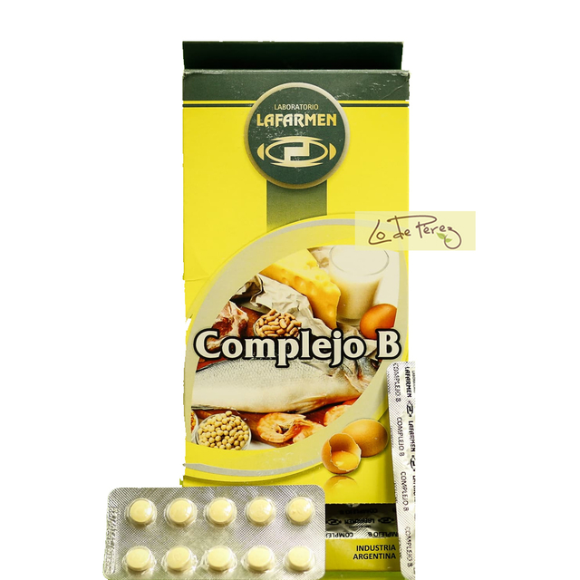Complejo B Blister x 10 comprimidos Lafarmen