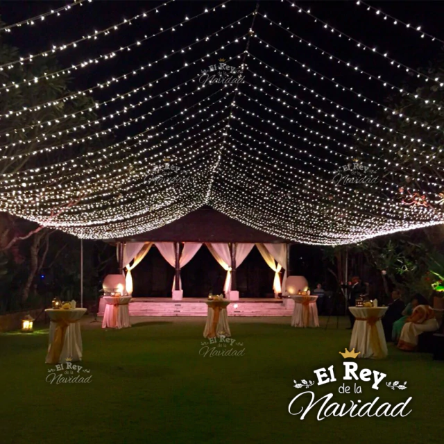 CIELO ESTRELLADO de 2000 Luces Led Calidas 54m²