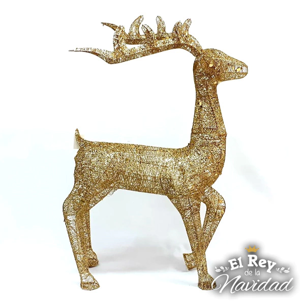 Reno Gigante 1,50mt de alto - El Rey de la Navidad