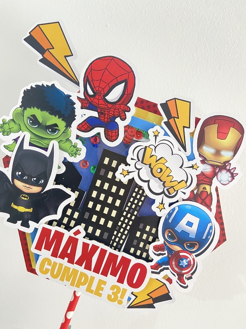 Comprar TOPPER CAKE en The Party Pack