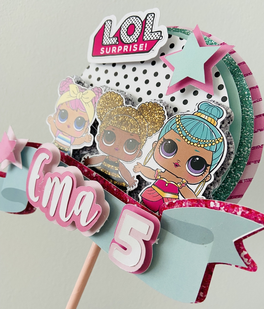 TOPPER PREMIUM 3D - Comprar en The Party Pack