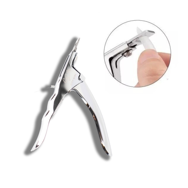 Corta Tips Alicate Acero Profesional City Girl Manicura Uñas