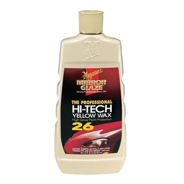 Meguiars Yellow Hi Tech Wax - Liquida 473ml