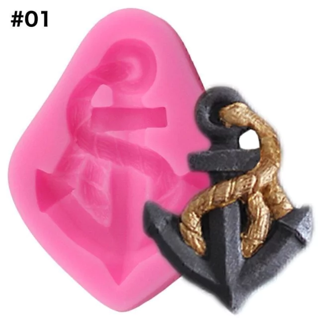 MOLDE DE SILICONA ANCLA - Comprar en NOA DOLCE Bazar