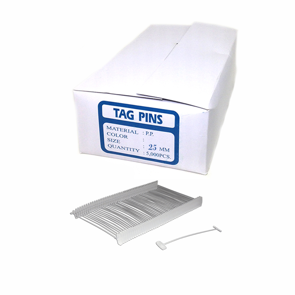 Precintos Tag Pin 25mm Gruesos Caja x5000