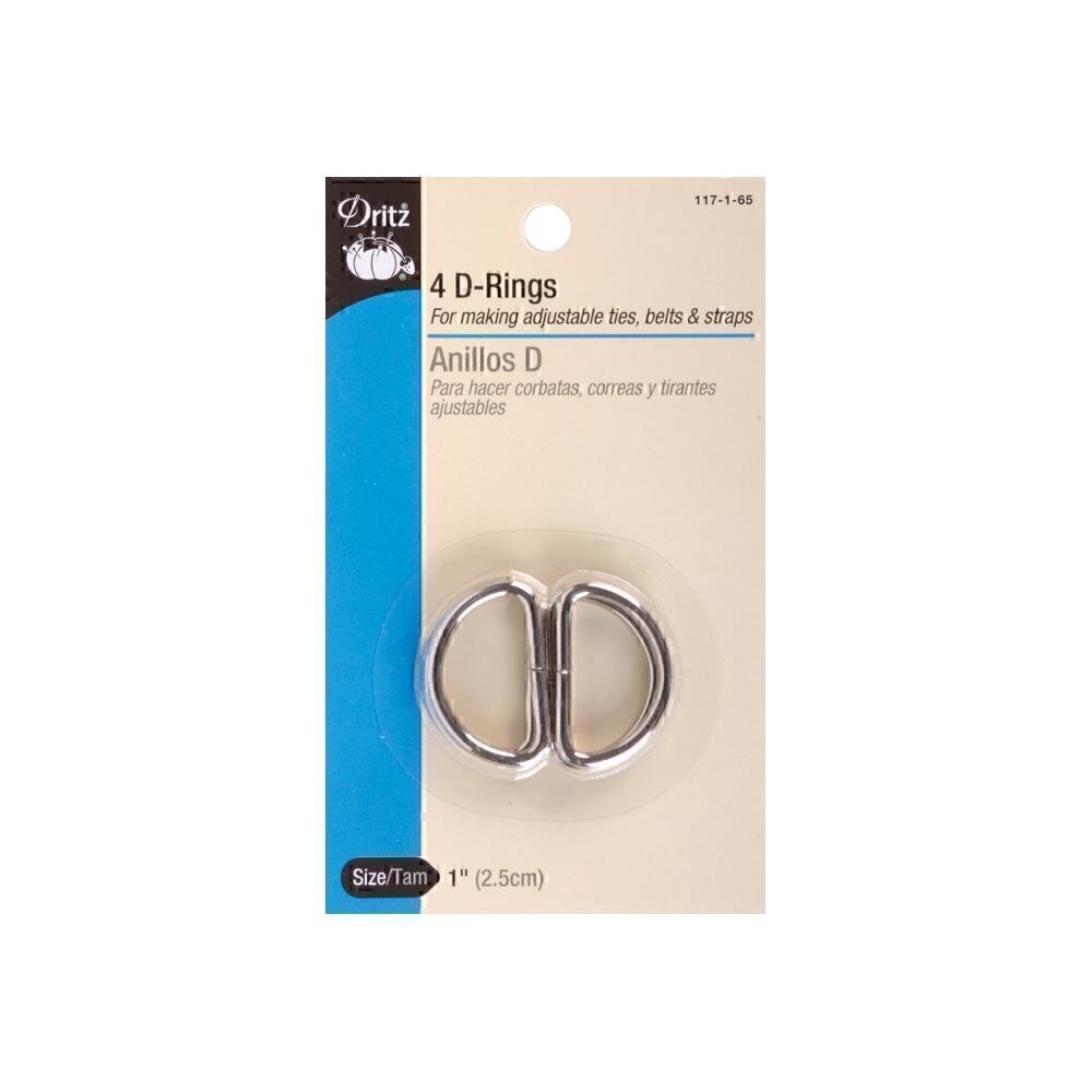 Anillos metalicos tipo D Dritz - Oh My Company