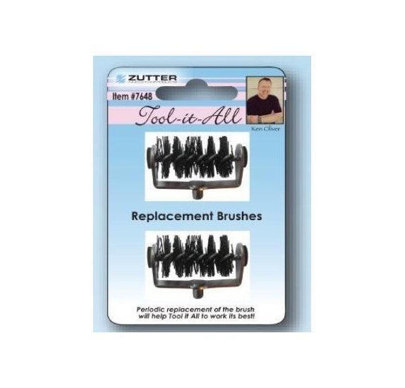 Repuestos Cepillos Rodillo para Kit de herramientas Zutter Tool-it-all