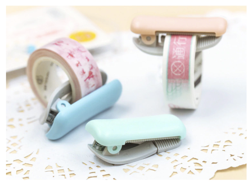 Cortador de Washi Tape color Celeste - Oh My Company