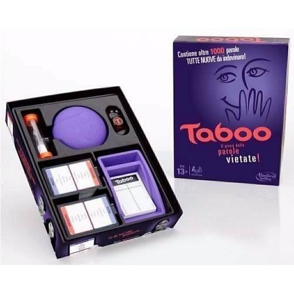 Taboo Juego Original Hasbro Clásico Palabras Prohibidas Tabú