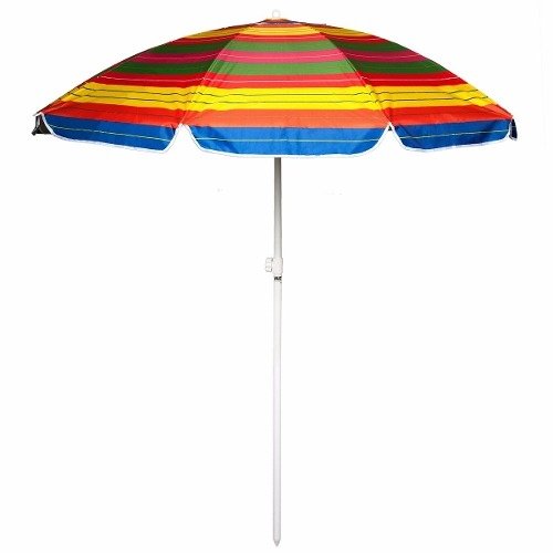 Sombrilla Playera Waterdog Parasol Proteción Uv 1,8 Metros