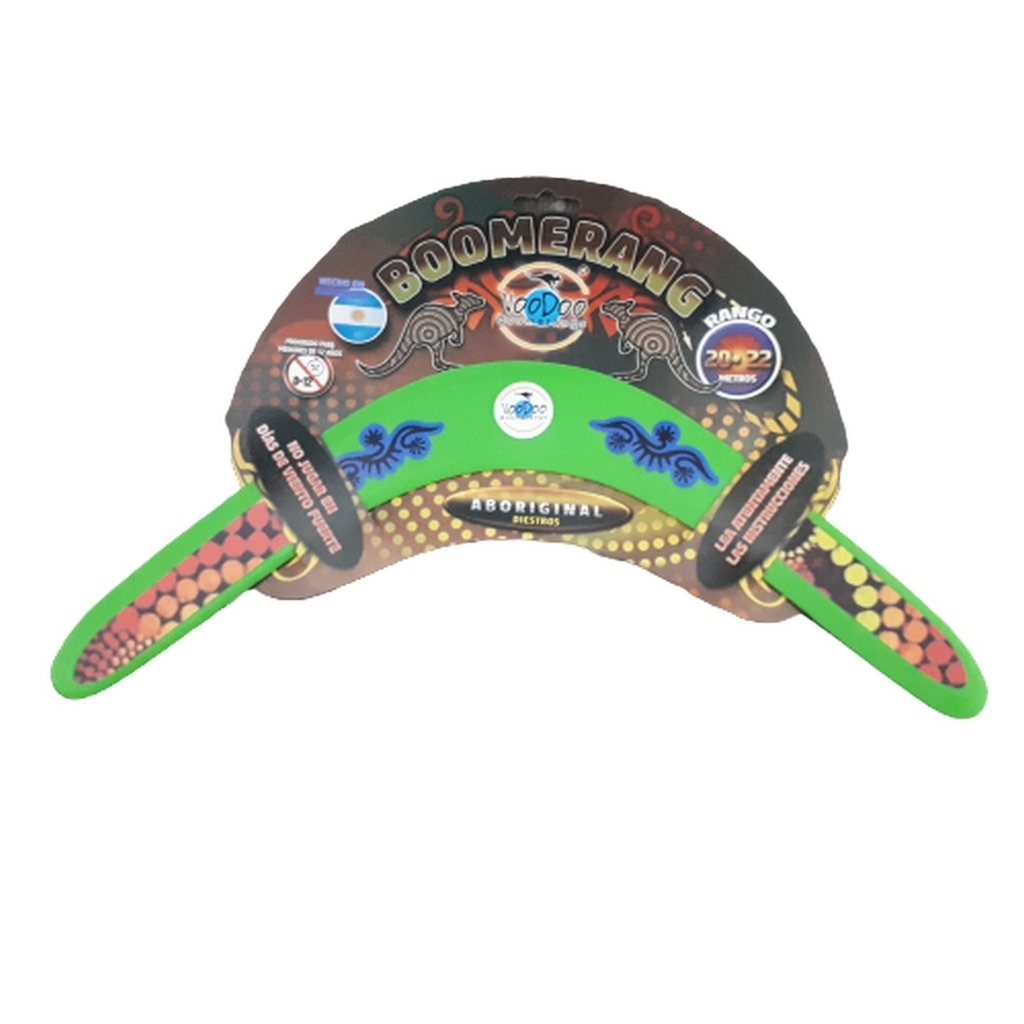 Boomerangs Voodoo Aboriginal polipropileno