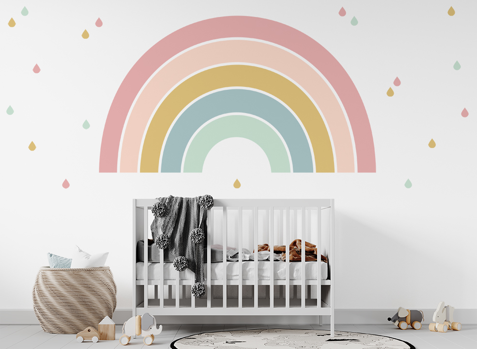 Vinilo Arcoiris Candy - mutta! Vinilos Decorativos