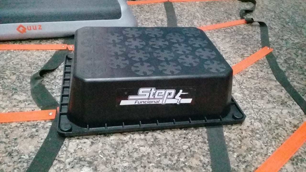 STEP CAJON INDIVIDUAL PVC 10 CM NEGRO - NACIONAL