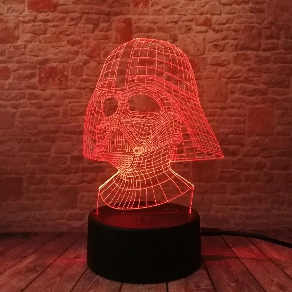 Lampara 3D LED varios diseños
