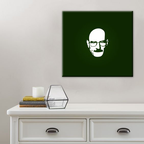 Cuadro cuadrado Breaking Bad - Comprar en Mikiu Design