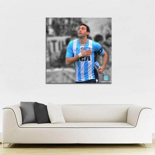 Cuadros Cuadrados Racing Club - Comprar en Mikiu Design