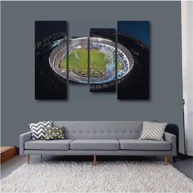 Cuadros Cuadripticos Racing Club - Mikiu Design