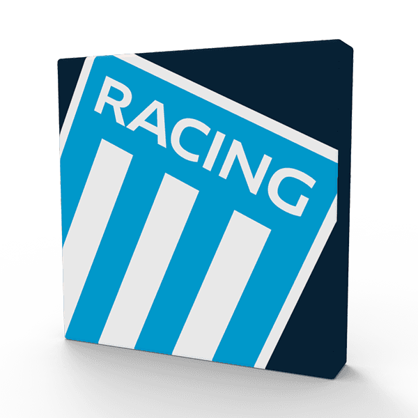Cuadrito decorativo Racing