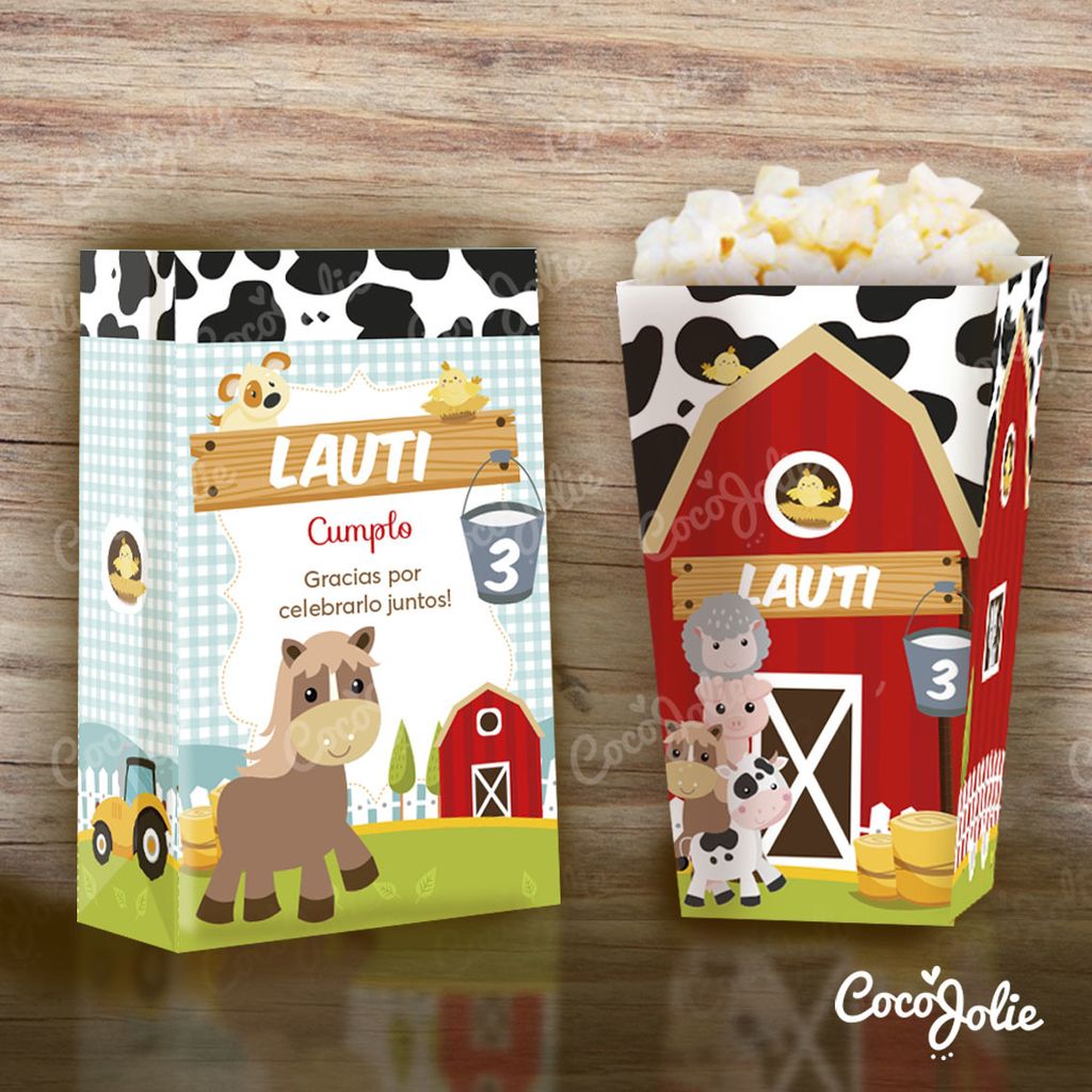 Kit Animalitos de la Granja. Imprimible Personalizable