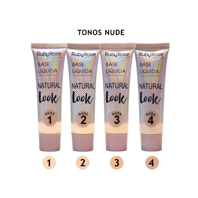 Base Liquida Natural Look Ruby Rose