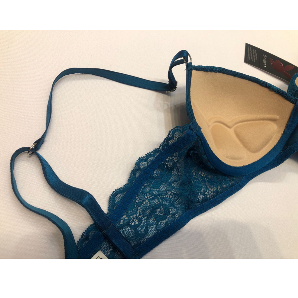 Corpiño Sexy Soft Push Up Encaje Playboy Art 24150