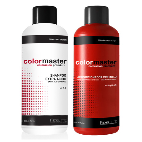 Combo Fidelite Color Master Shampoo Extra Acido x1000ml ...