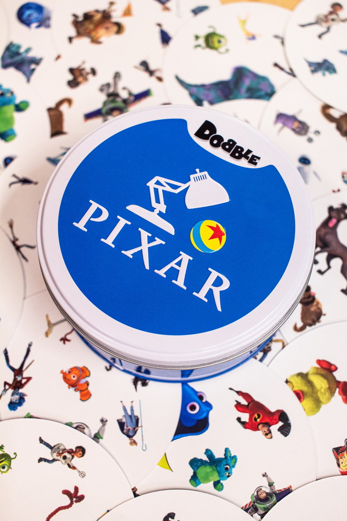 Dobble Pixar - Caixinha Boardgames
