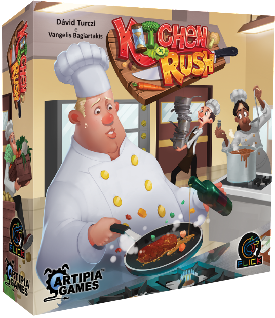Kitchen Rush - Caixinha Boardgames