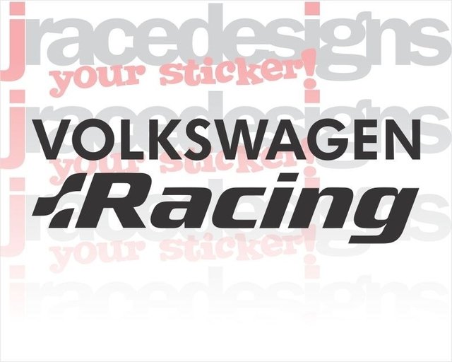 Adesivo VW Racing