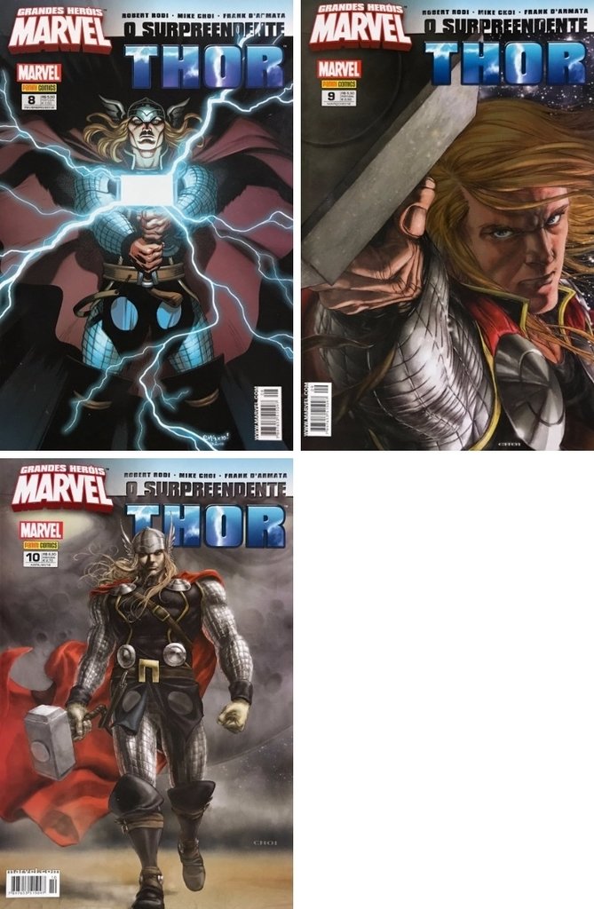 Grandes Heróis Marvel Surpreendente Thor, de Robert Rodi