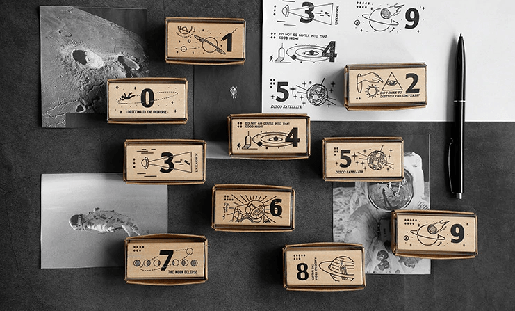 SELLITOS DE MADERA Y GOMA CON DIFERENTES DISEÑOS!