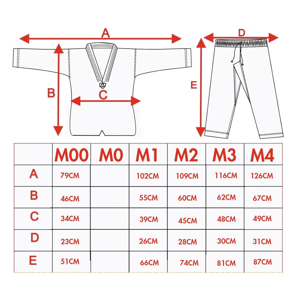 Dobok Taekwondo | Pro Olympic Gola Branca Homologado CBTKD