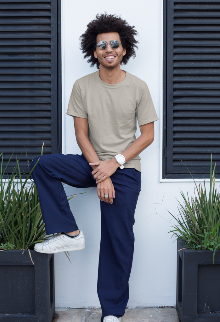 Camiseta Tradicional Caqui - Comprar em Nova Camiseta