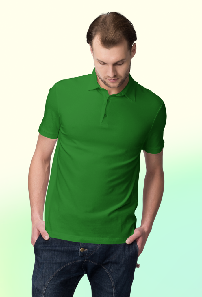 Camiseta Polo Verde Bandeira - Comprar em Nova Camiseta
