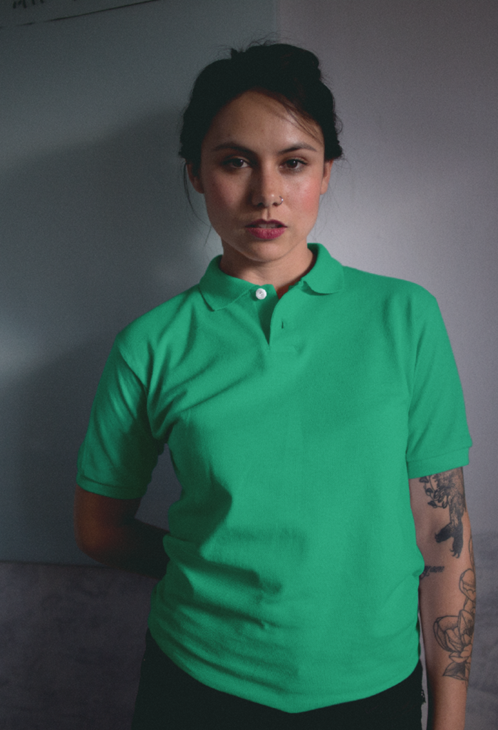 Polo Feminina Verde Jade - Comprar em Nova Camiseta