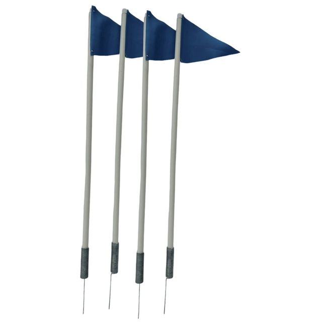 Banderín de Corner de 1,50mts x 4 U. con Punta de Resorte ( Varios ...