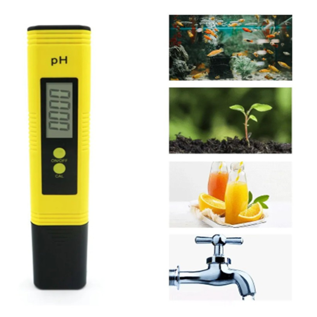 Medidor Ph Água Peagâmetro Hidropônica Caneta PH