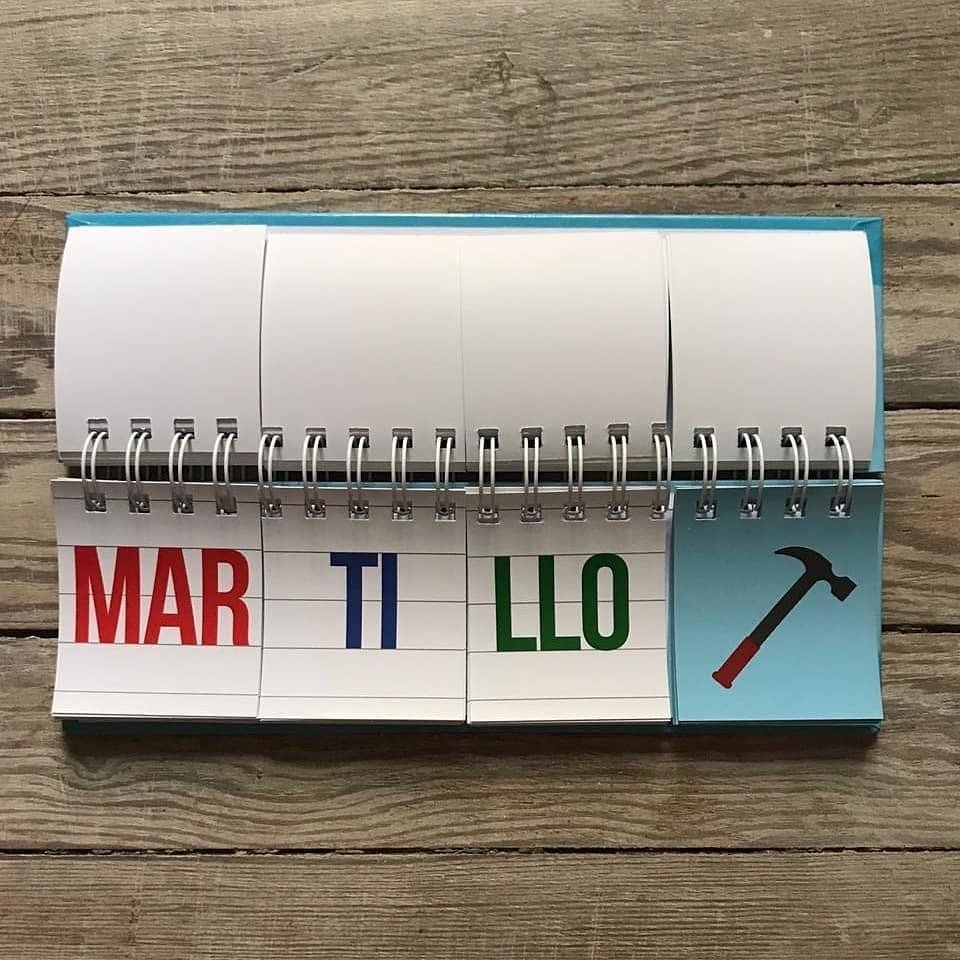 Mi libro de sílabas - Libro móvil