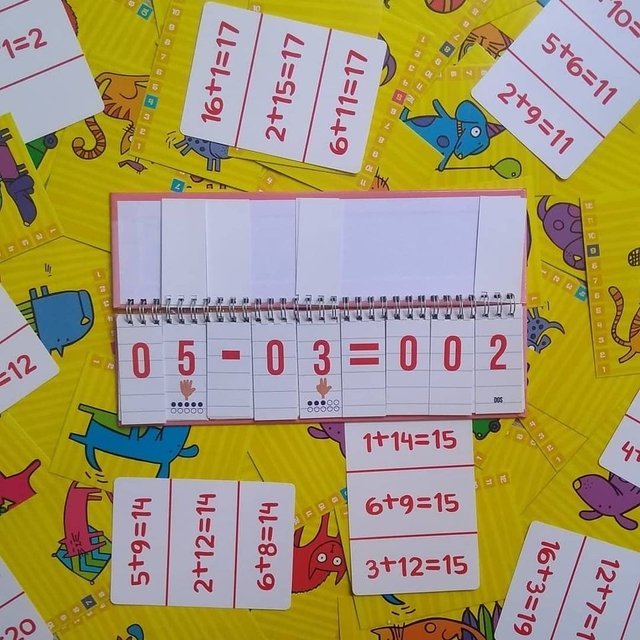 Mi libro de sumas y restas - Libro móvil