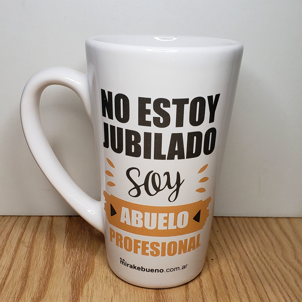 Taza Abuelo Jubilado - Comprar en MIRAKEBUENO!