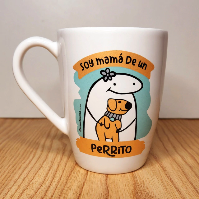 Taza Flork Soy mama de un perrito - MIRAKEBUENO!