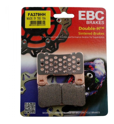 PASTILHA FREIO SUZUKI INTRUDER 1800 06-18 EBC FA379HH D