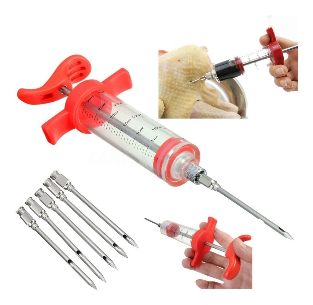 Jeringa Para Inyector Carne Adobo O Pollo Cocina Salsas