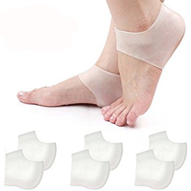 Taloneras Silicona Gel Polimero Descanso Proteccion Talon EL PAR
